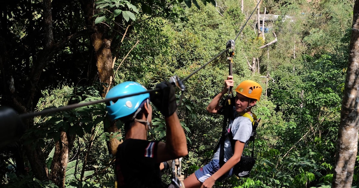 Phuket: Jungle Zip Line Activity Tour with optional ATV | GetYourGuide