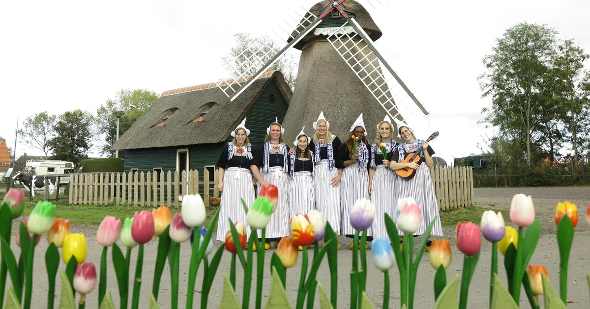 Picture in Volendam Costume with Cheese and Clog Tour | GetYourGuide