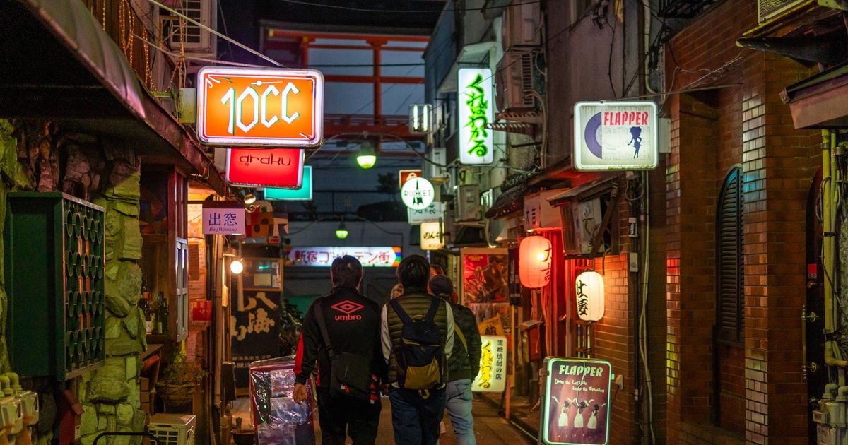 Tokyo: Shinjuku Golden Gai Bar Hopping, som kun de lokale kender ...