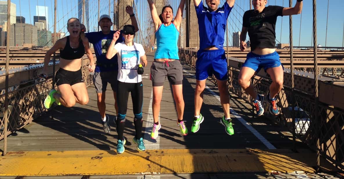From Manhattan: 1.5-Hour Brooklyn Bridge Running Tour | GetYourGuide