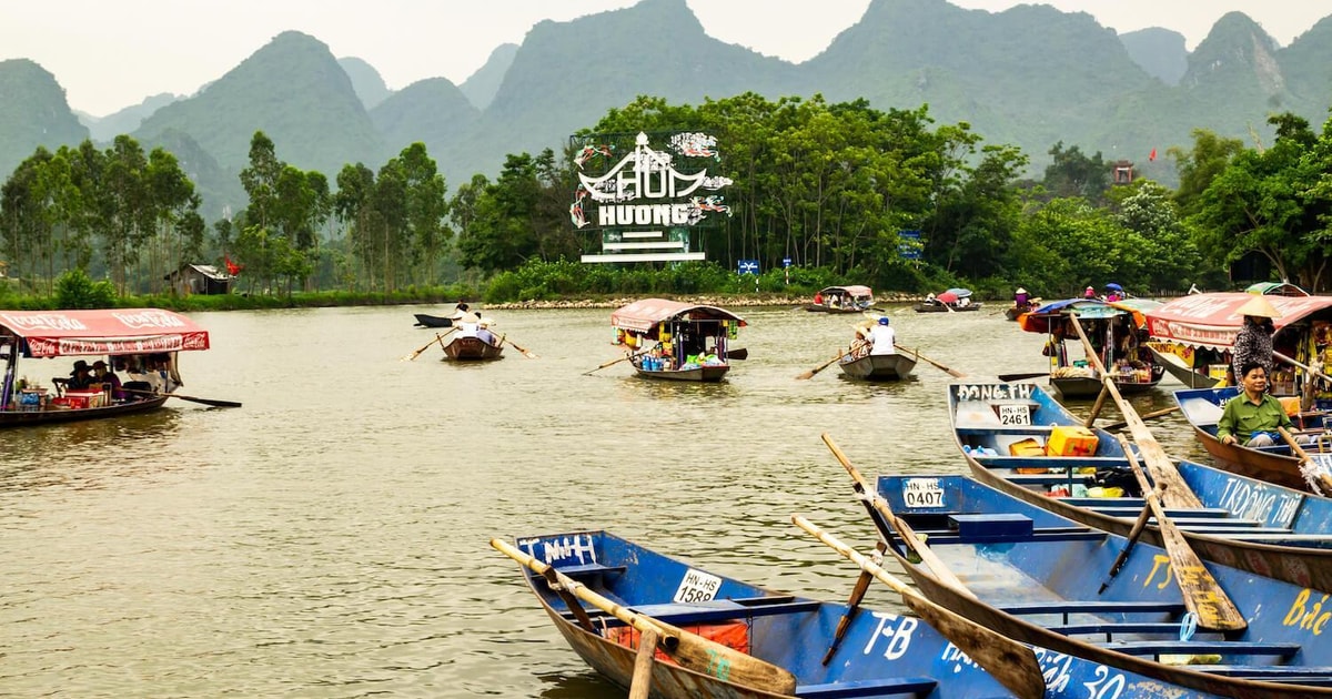 Full Day Tour to Perfume Pagoda with Traditional Boat Ride | GetYourGuide