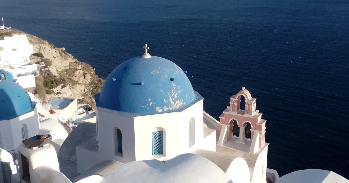 Santorini: Small-Group Highlights Tour of Venetian Castles | GetYourGuide
