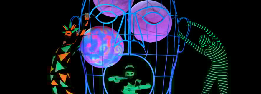 WOW Show Black Light Theatre Prague | GetYourGuide Supplier