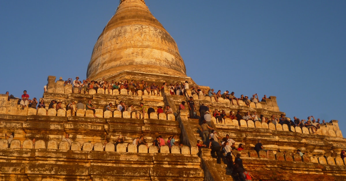 Bagan: Sunset Dinner at Bagan Viewing Tower | GetYourGuide