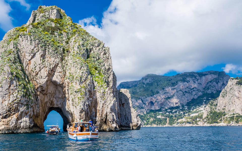 From Amalfi: Li Galli Islands and Capri Full-Day Boat Tour | GetYourGuide