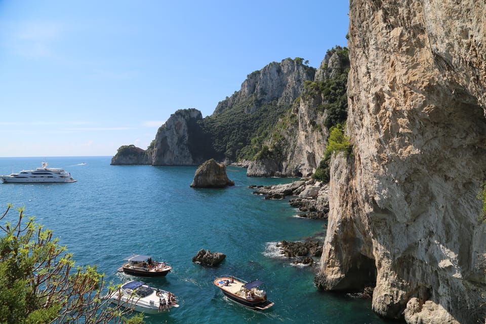 From Amalfi: Li Galli Islands and Capri Full-Day Boat Tour | GetYourGuide
