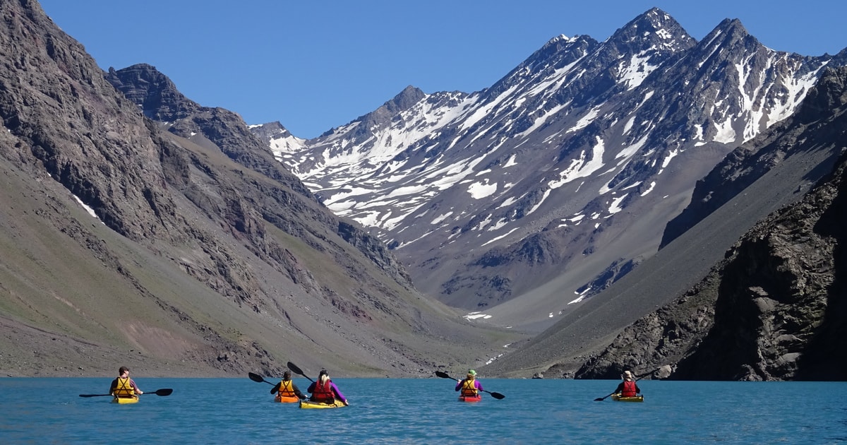 From Santiago Chile: Kayaking Tour in Laguna del Inca | GetYourGuide