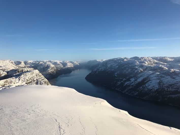 Stavanger: Guided Winter Hike Pulpit Rock Preikestolen | GetYourGuide