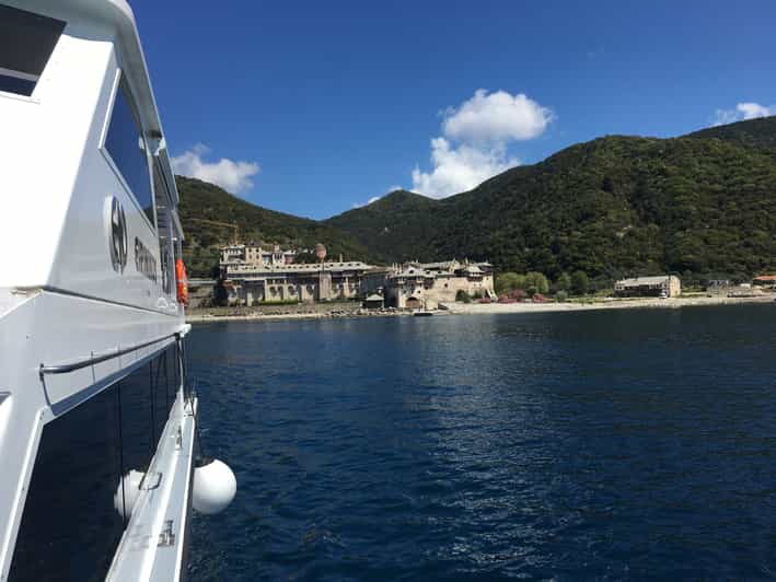 Ouranoupoli: Mount Athos Sightseeing Glass-Bottom Boat Tour | GetYourGuide