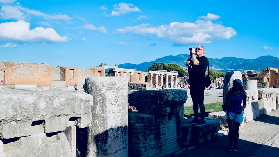 From Naples: Pompeii and Vesuvius Guided Day Trip with Lunch | GetYourGuide