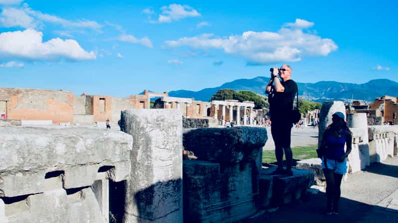 From Naples: Pompeii and Vesuvius Guided Day Trip with Lunch | GetYourGuide
