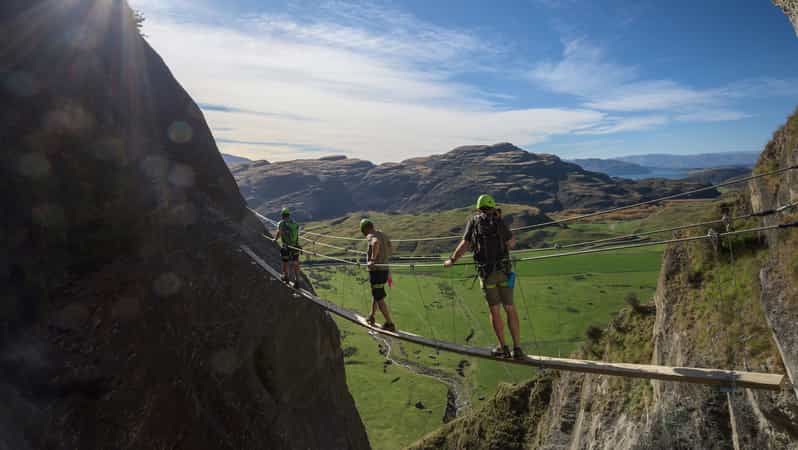 Wanaka: 4-Hour Intermediate Waterfall Cable Climb | GetYourGuide
