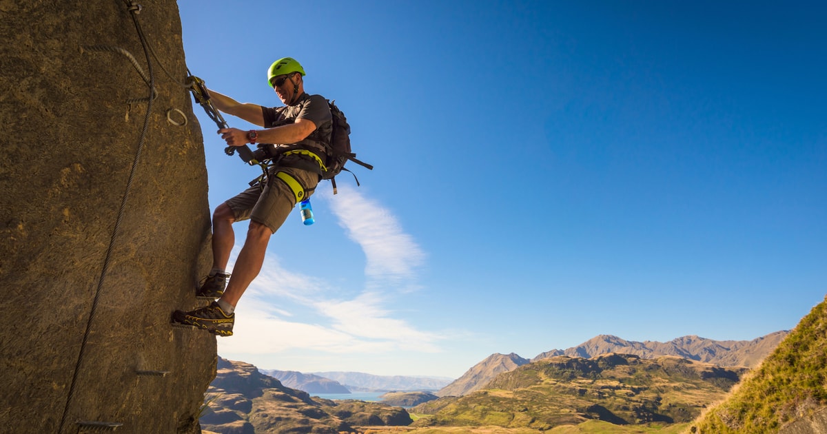 Wanaka: 4-Hour Intermediate Waterfall Cable Climb | GetYourGuide