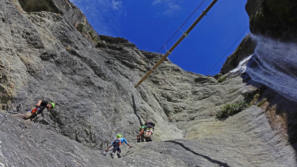 Wanaka: 4-Hour Intermediate Waterfall Cable Climb | GetYourGuide
