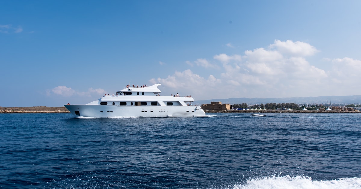 Paphos: 6-Hour Elite Adults-Only Cruise with Catering | GetYourGuide