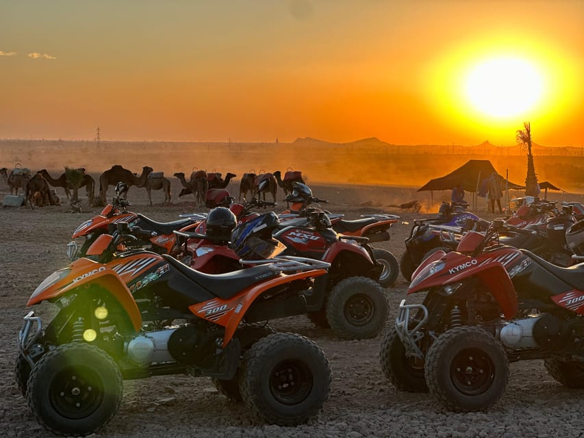 Marakeş : Tour quad au coucher du soleil avec thé marocain | GetYourGuide