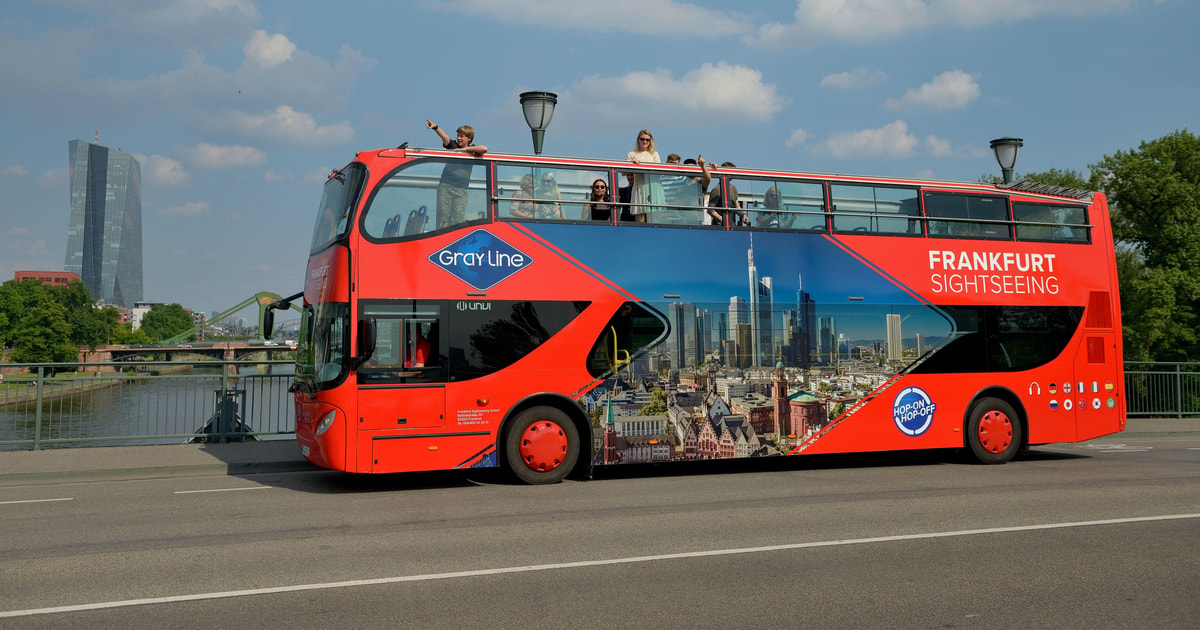 Frankfurt: Hop-On, Hop-Off Grand or Express Bus Ticket | GetYourGuide