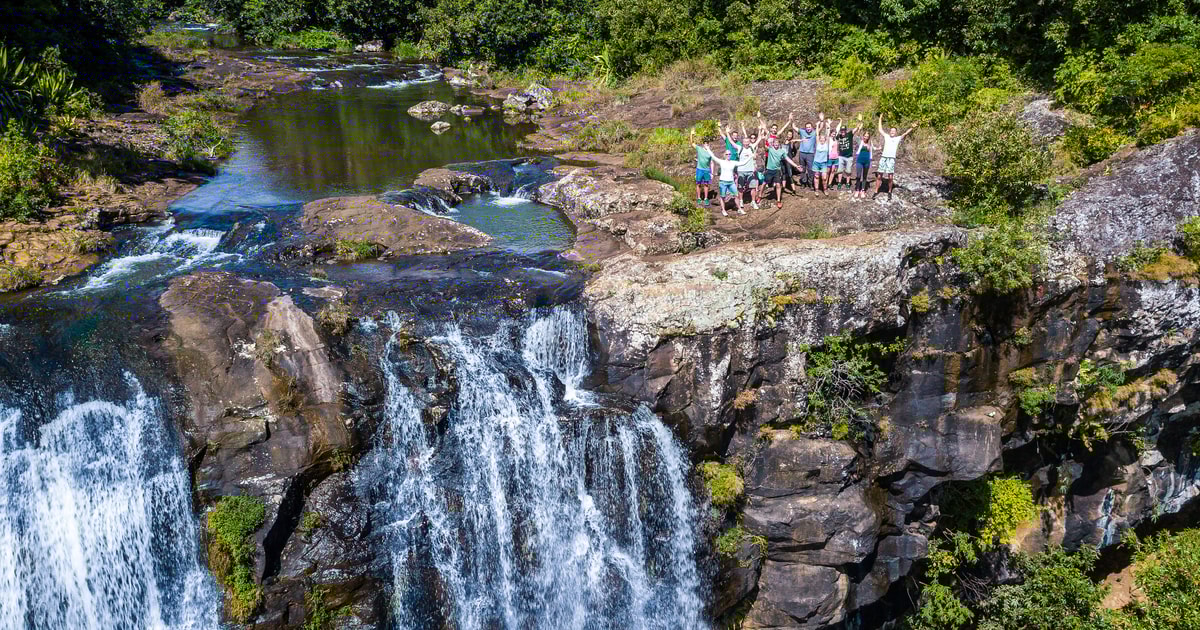 Mauritius: Tamarind Falls Highlights 3-Hour Hiking Trip | GetYourGuide