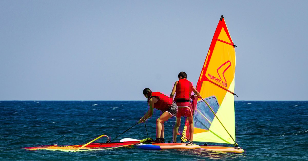 Santorini: 2-Day Guided Windsurfing Lesson | GetYourGuide