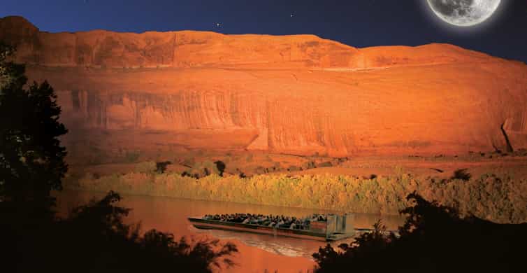 Moab: Colorado River Dinner Cruise with Music and Light Show | GetYourGuide