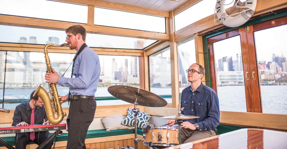 NYC: Evening Jazz Cruise on the Yacht Manhattan | GetYourGuide