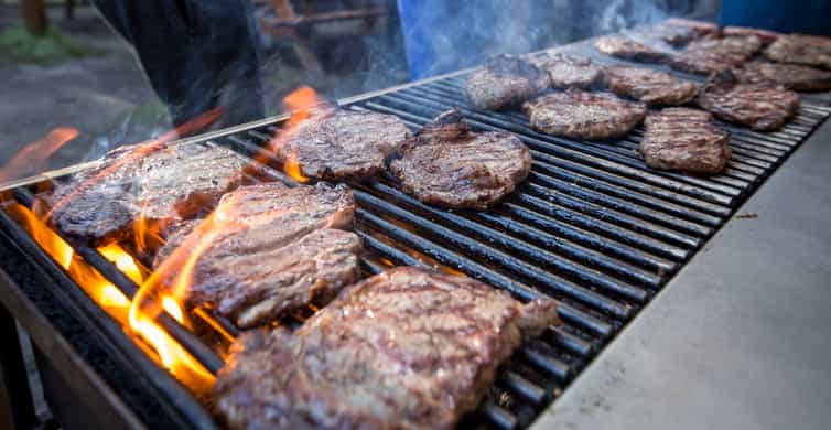 Banff: Wagon Ride with Cowboy Cookout BBQ | GetYourGuide