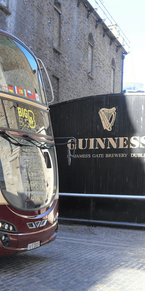 Dublin: Guinness Storehouse Ticket Hop-on Hop-off Bus Tour, 08/07/2023