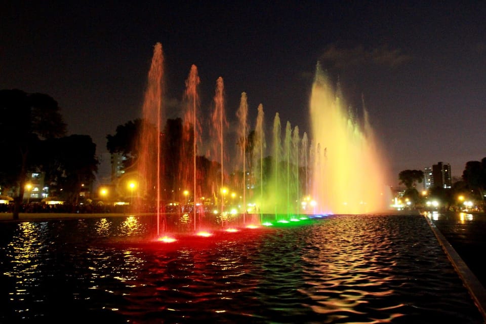 Lima: Magical Water Circuit & Dinner Show | GetYourGuide