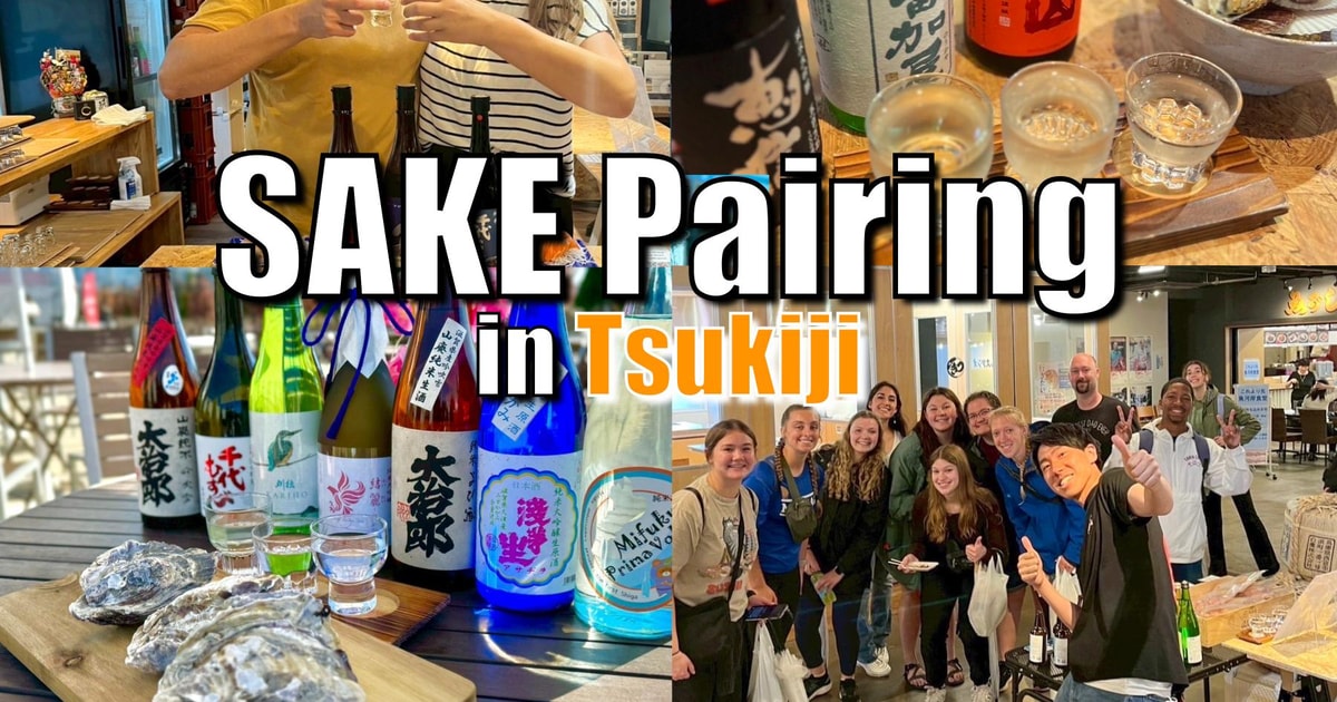 Tokyo: Sake Pairing Workshop in Tsukiji | GetYourGuide