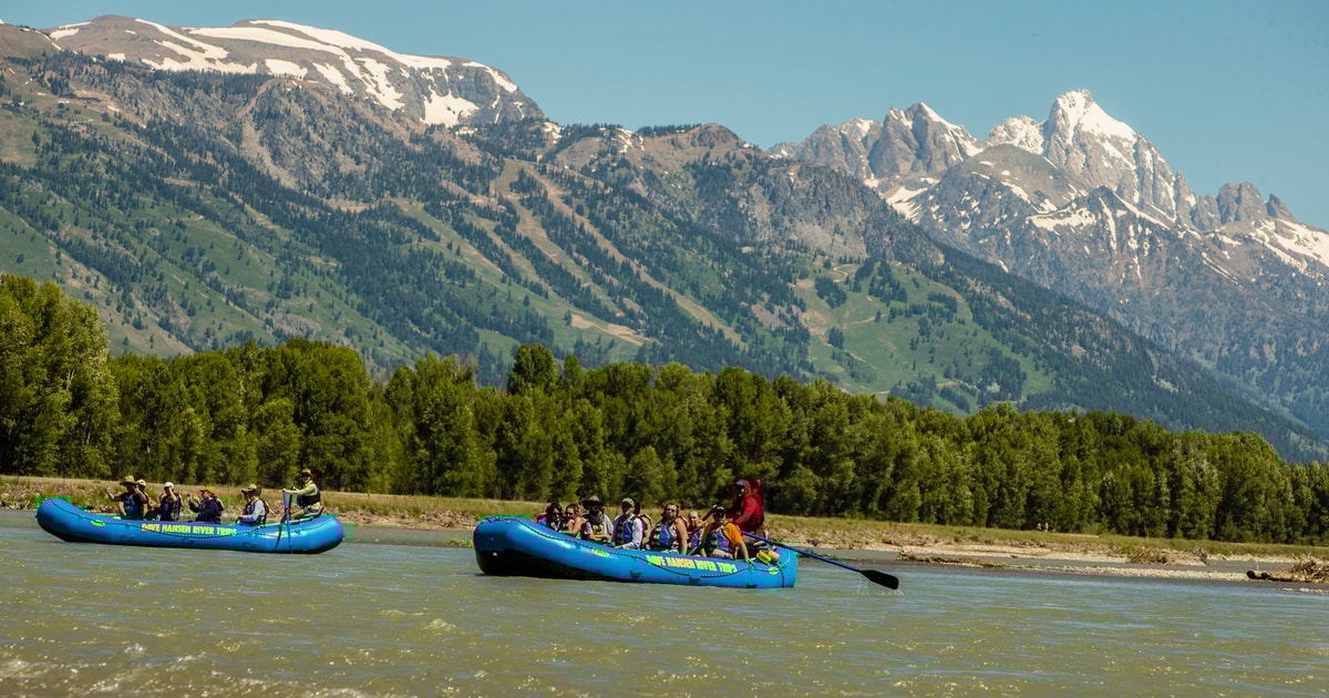 13-Mile Snake River Scenic Rafting Experience from Jackson | GetYourGuide