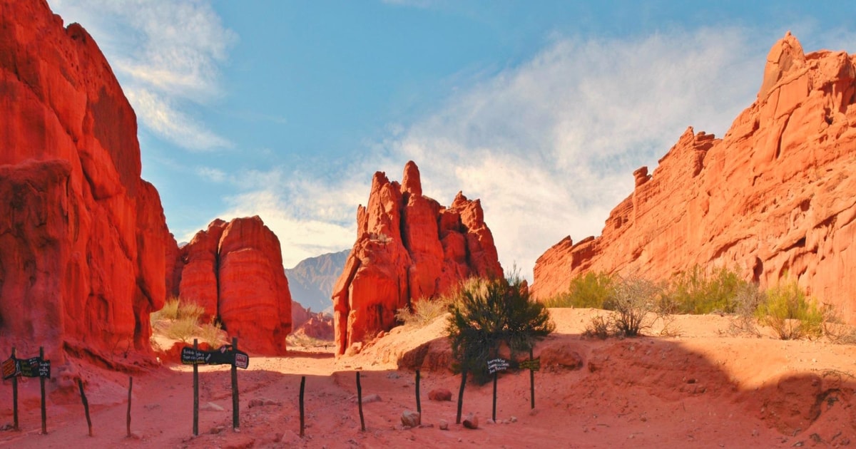 Vanuit Salta: Cafayate, land van wijnen en imposante ravijnen ...