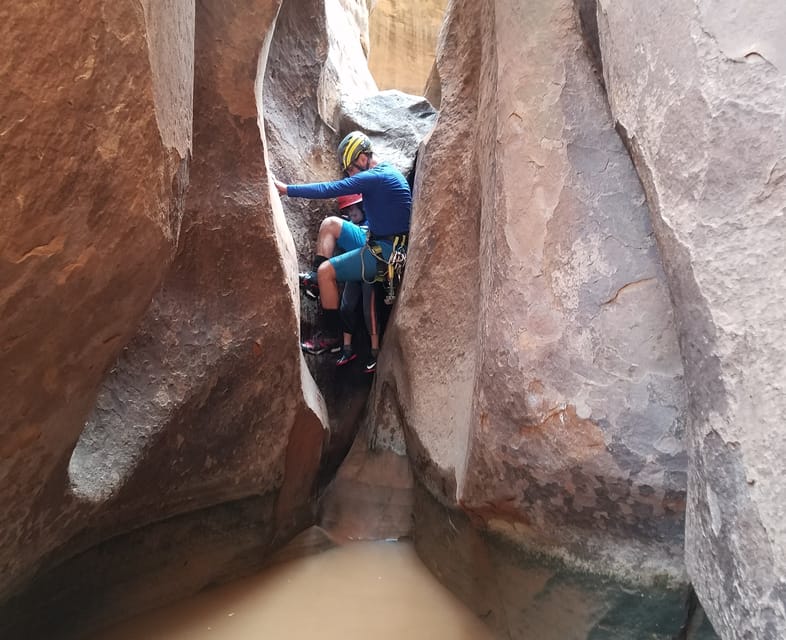 From Moab: Half-Day Canyoneering Adventure in Entrajo Canyon | GetYourGuide