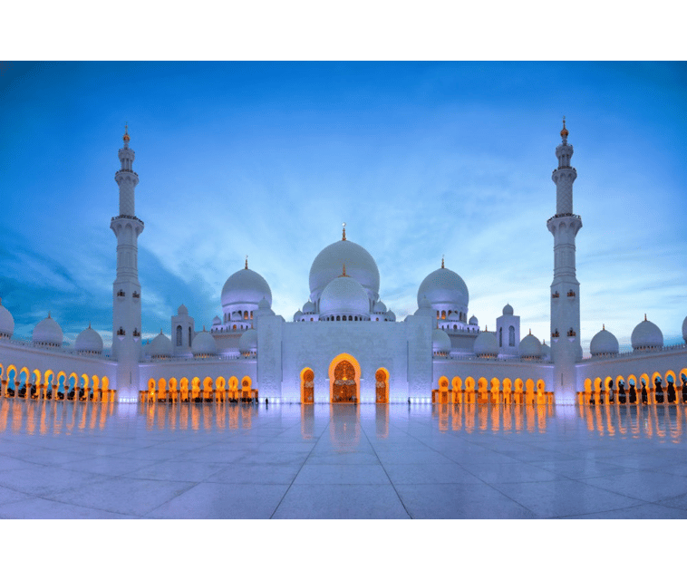 Von Dubai aus: Ganztägige Besichtigung von Abu Dhabi und der Sheikh ...