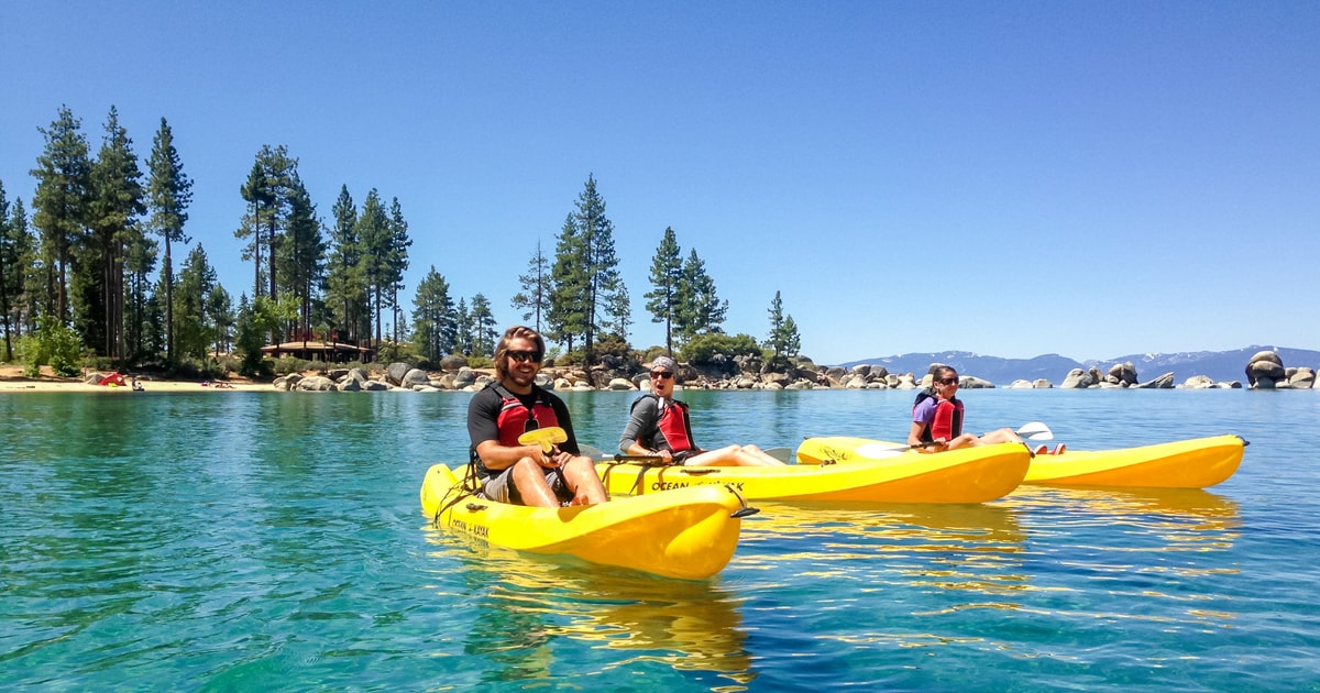 Sand Harbor Kayak Tour in Lake Tahoe | GetYourGuide