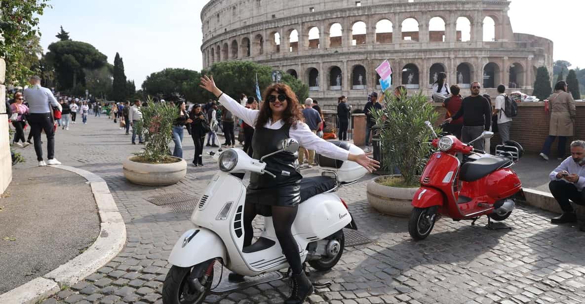 Vespa Voyage: Scenic Routes of Rome | GetYourGuide