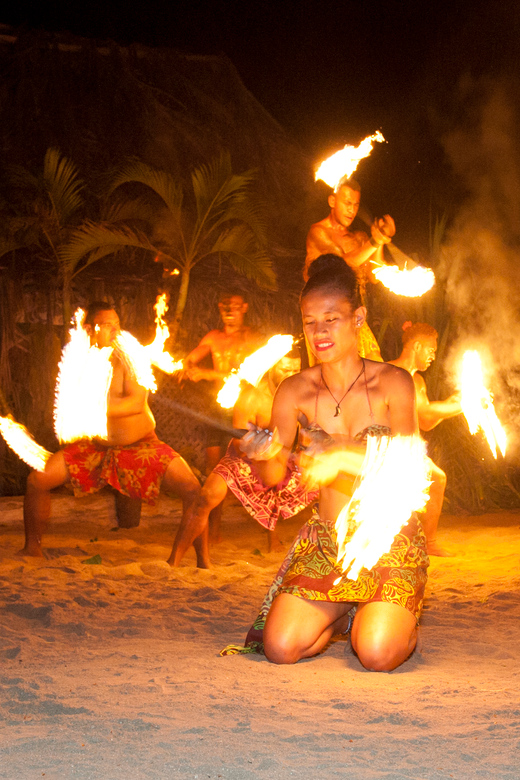 Fiji: Sunset River Cruise & Island Fire Dance Experience | GetYourGuide