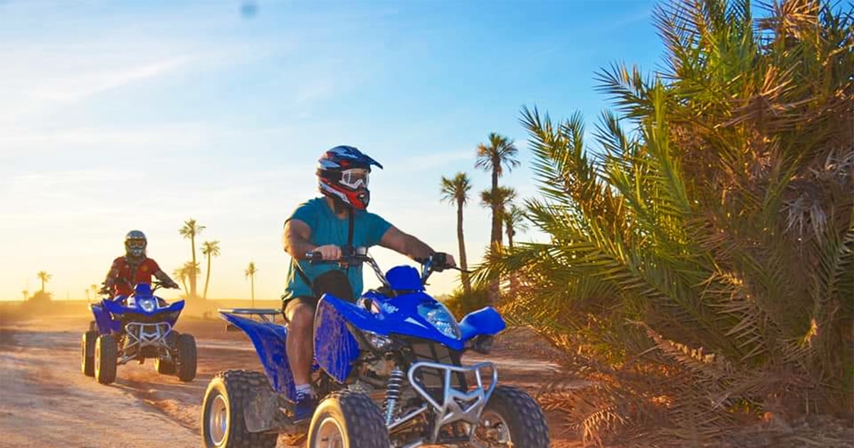 Marrakech Desert & Palm Grove Quad Bike Tour - Marrakech, Morocco ...