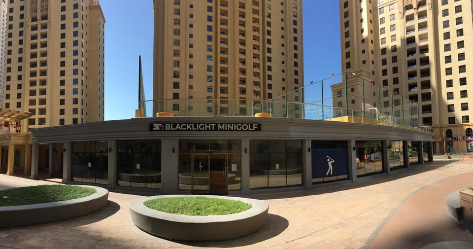 Dubai: 3D Glow-in-the-Dark Blacklight Mini Golf Experience | GetYourGuide