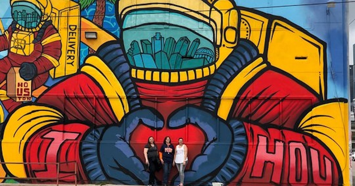 Houston: Vægmaleri-tur med elektrisk vogn | GetYourGuide