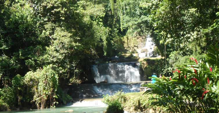 St Elizabeth: River Safari and Y.S. Falls with Lunch | GetYourGuide