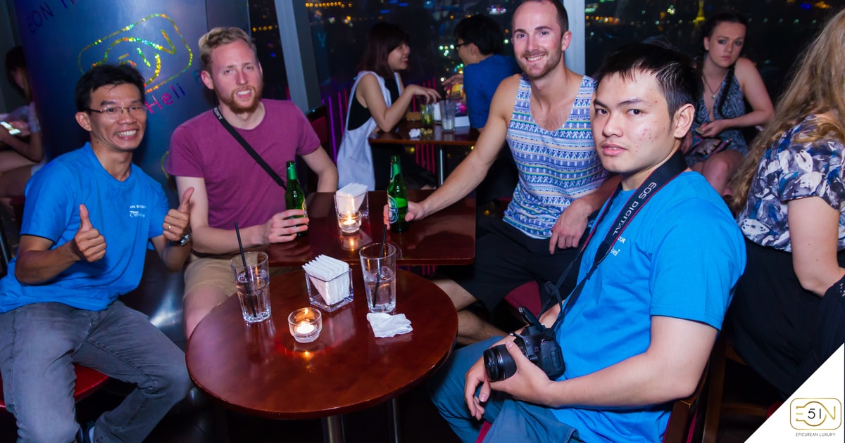 Drink on Rooftop Bar and Dinner on a Boat Tour | GetYourGuide