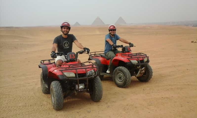 Pyramids of Giza: 1-Hour Quad Bike Desert Safari | GetYourGuide