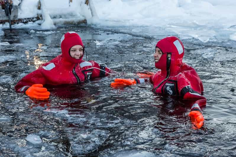 Rovaniemi: Arctic Ice Floating Experience | GetYourGuide