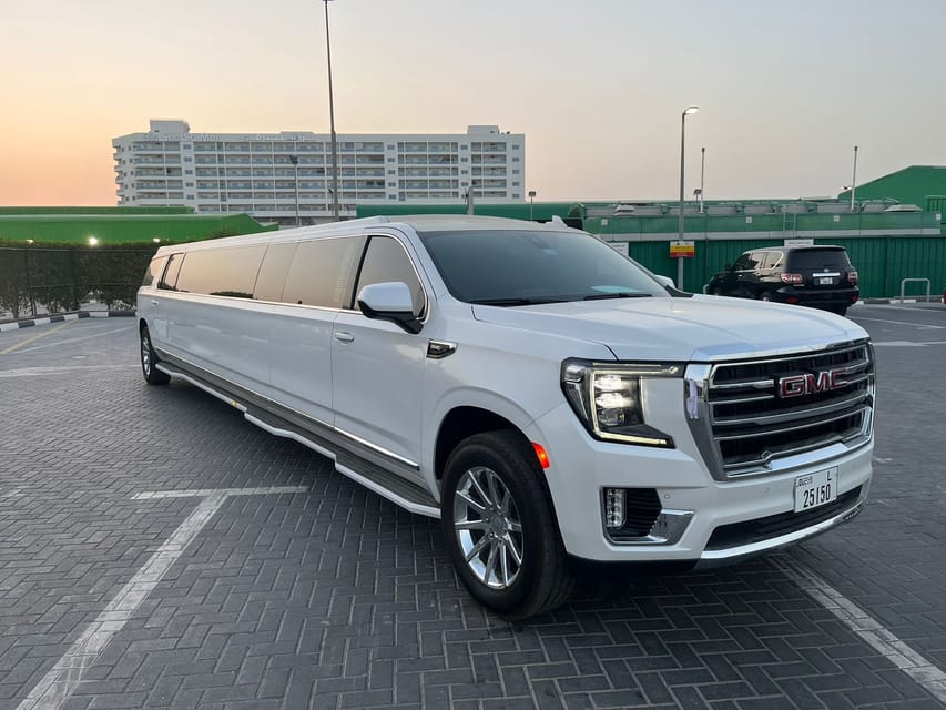 Limo Dubai: Ride Dubai in Elegance with Stretch Limousine. | GetYourGuide