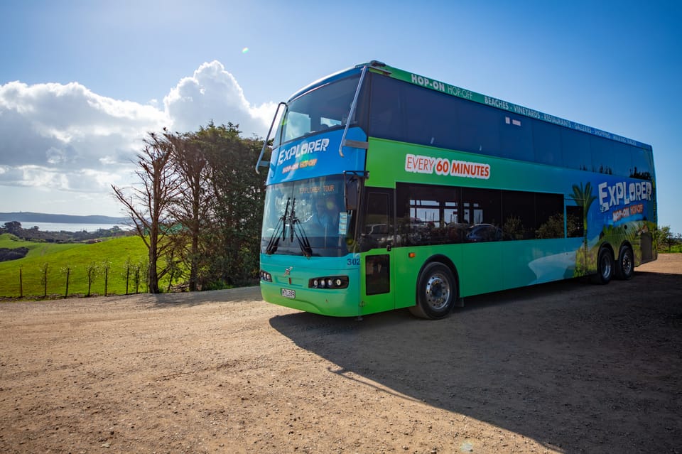 Waiheke Island: Ferry & Hop-On Hop-Off Explorer Bus Tickets | GetYourGuide