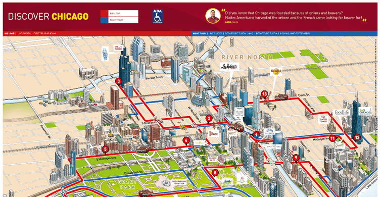 Chicago: Hop-on Hop-off Open Top Bus Tour | GetYourGuide