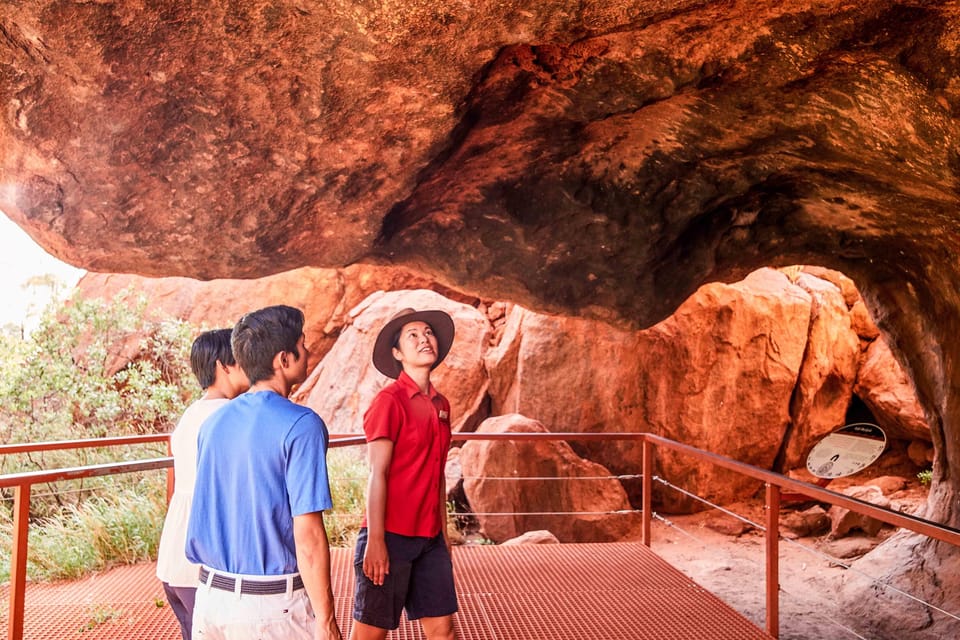 Uluru: Guided Walking Tour at Sunrise with Light Breakfast | GetYourGuide