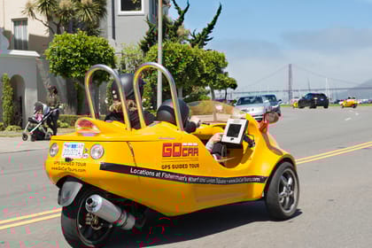 San Francisco: 3-Hour Early Bird GoCar Tour | GetYourGuide