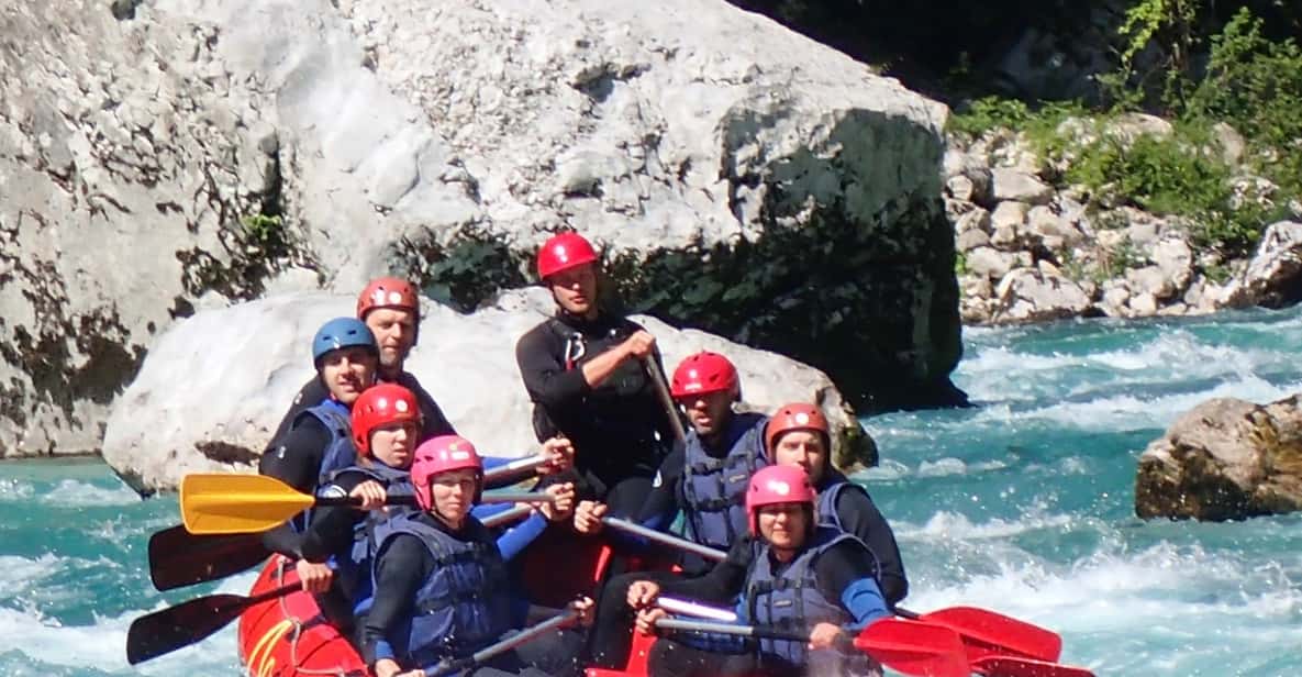 From Bovec: Rafting on Soča River | GetYourGuide