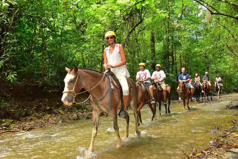 Jaco Beach: Horseback Riding with Waterfalls Swimming Stop | GetYourGuide